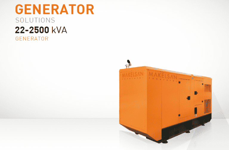 Makelsan Diesel Generator Sets 10kVA-2500kVA / Elektra Power Solutions