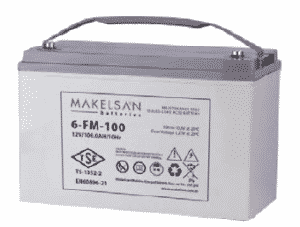 BATTERY 100Ah - MAKELSAN 6-FM SERIES 100Ah 12V VRLA Battery
